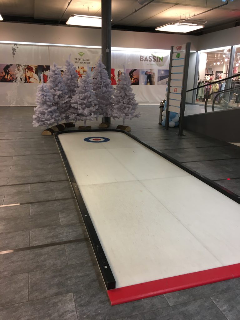 Piste de curling synthétique - bvkevents.ch